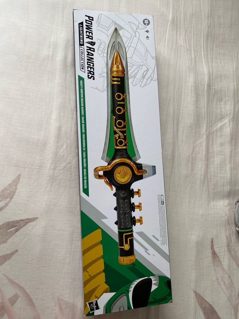Green Ranger Dagger Lightning Collection, Hobbies & Toys, Toys & Games ...