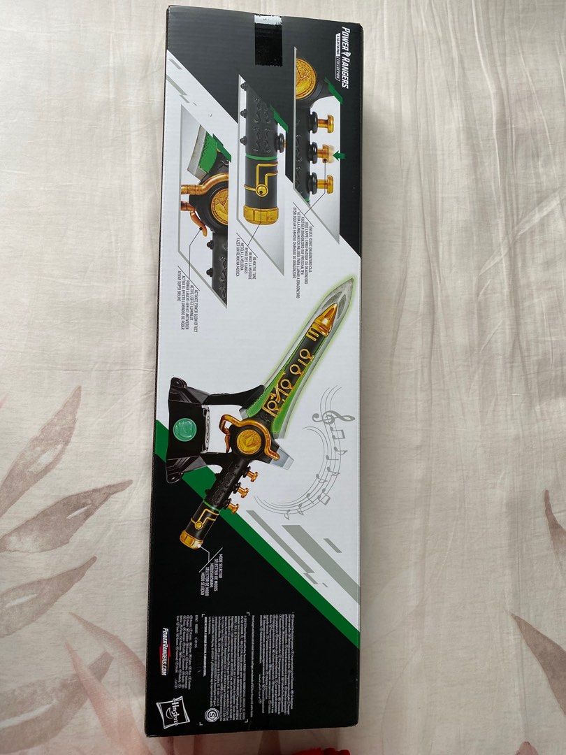Green Ranger Dagger Lightning Collection, Hobbies & Toys, Toys & Games ...