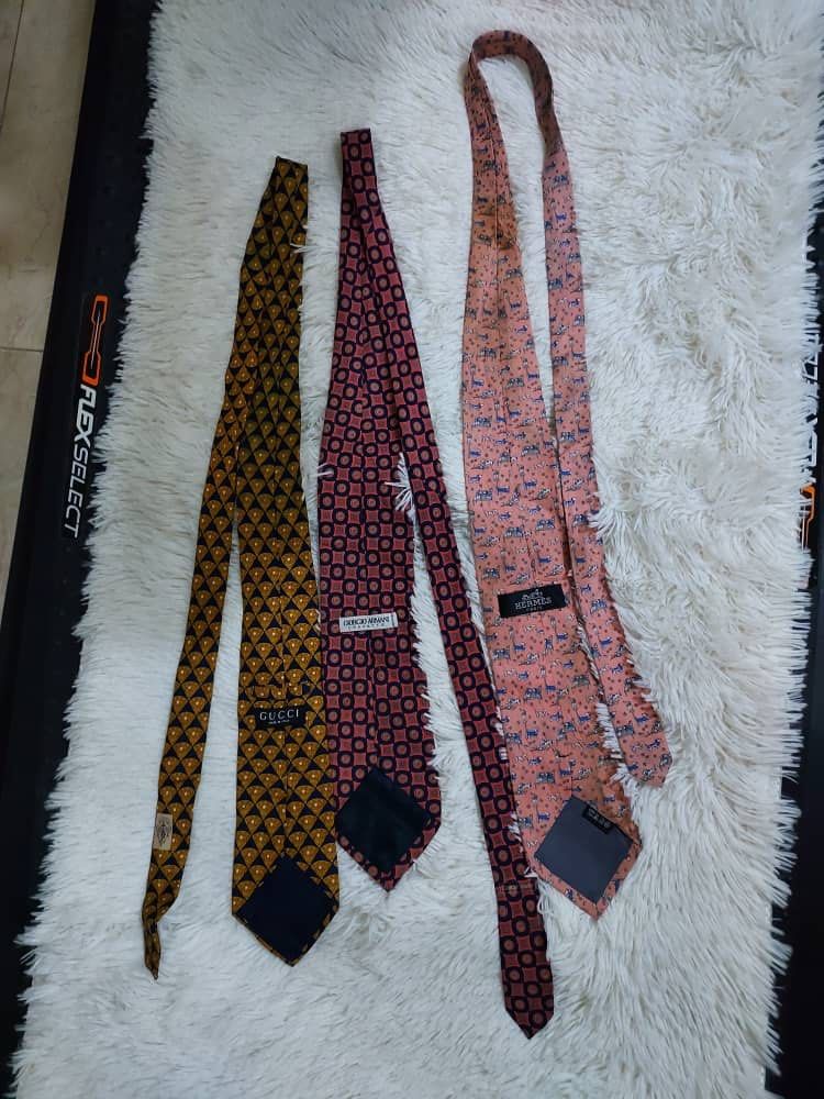 Gucci/Giorgio Armani/Hermes Ties, Men's Fashion, Watches & Accessories, Ties on Carousell