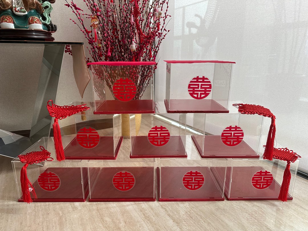 Wedding Guo Da Li / Sangjit / Hantaran Boxes, Hobbies & Toys, Occasions ...