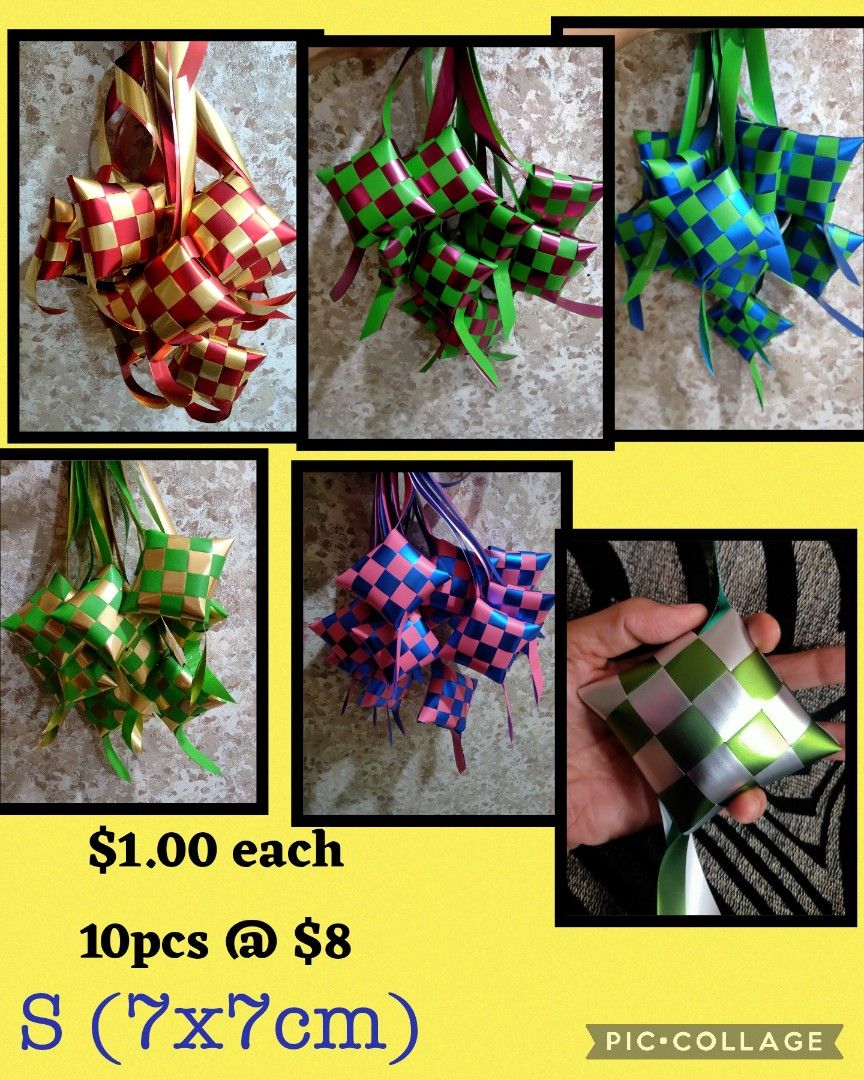 Hari Raya Ketupat Decorations, Hobbies & Toys, Stationery & Craft ...