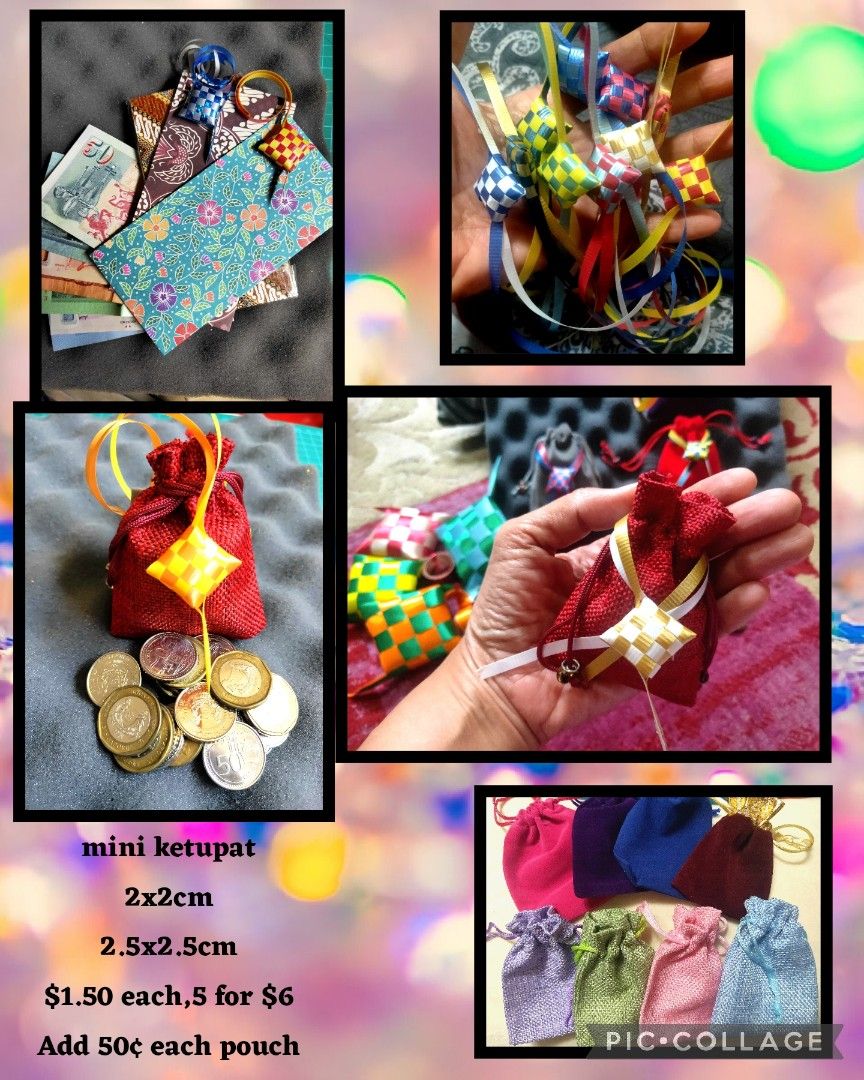 Hari Raya Ketupat Decorations, Hobbies & Toys, Stationery & Craft, Handmade Craft on Carousell