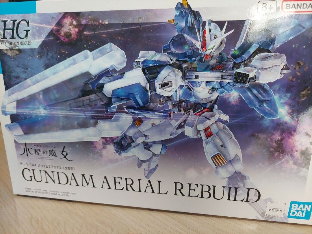 HG 1/144 Gundam Aerial Rebuild, Hobbies & Toys, Toys & Games on Carousell