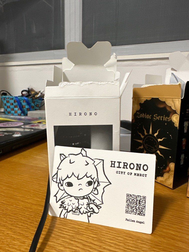 HIRONO CITY OF MERCY FALLEN ANGEL POPMART WTT, Hobbies & Toys, Toys ...