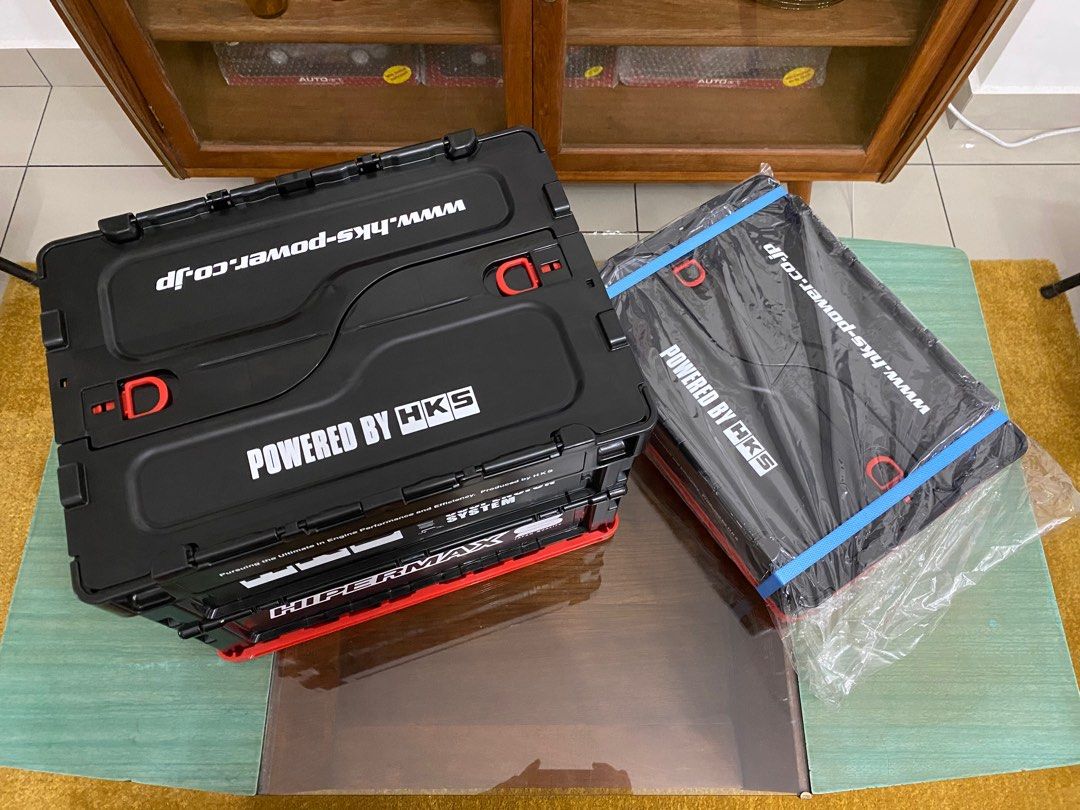 HKS folding container box (genuine), Hobbies & Toys, Collectibles & Memorabilia, Vintage ...