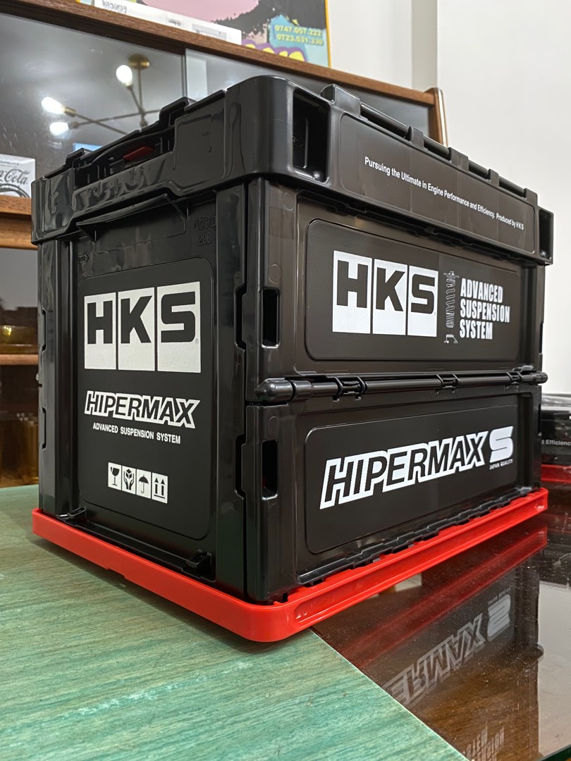 HKS folding container box (genuine), Hobbies & Toys, Collectibles & Memorabilia, Vintage ...