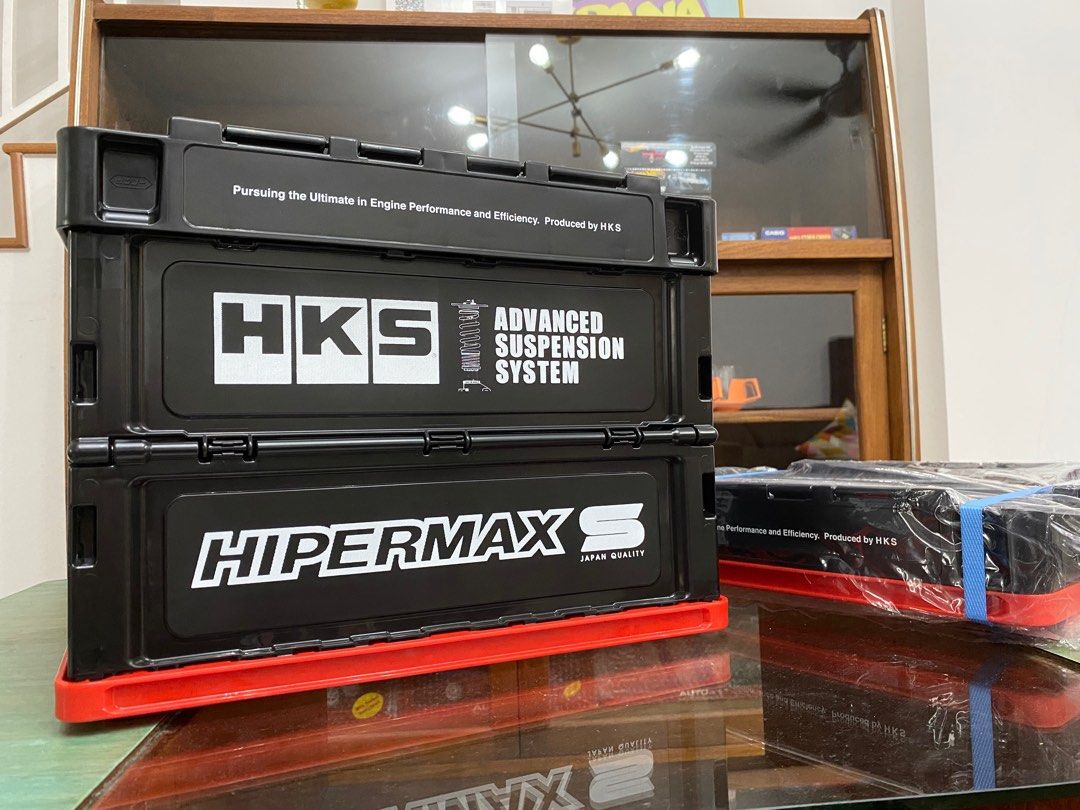 HKS folding container box (genuine), Hobbies & Toys, Collectibles & Memorabilia, Vintage ...