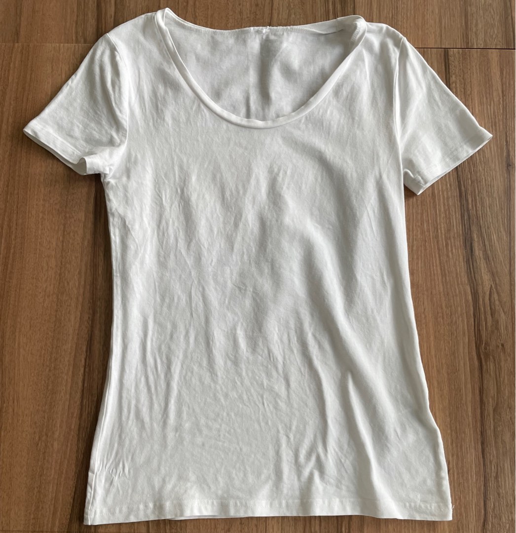 H&M Divided Basic White Shirt on Carousell