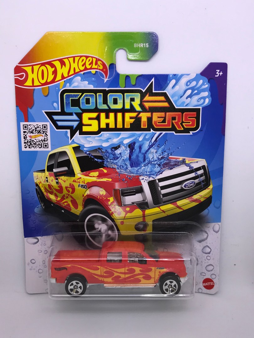 Hot wheels Hotwheels Color Shifters 變色車 Ford F150, 興趣及遊戲, 玩具 & 遊戲類 ...