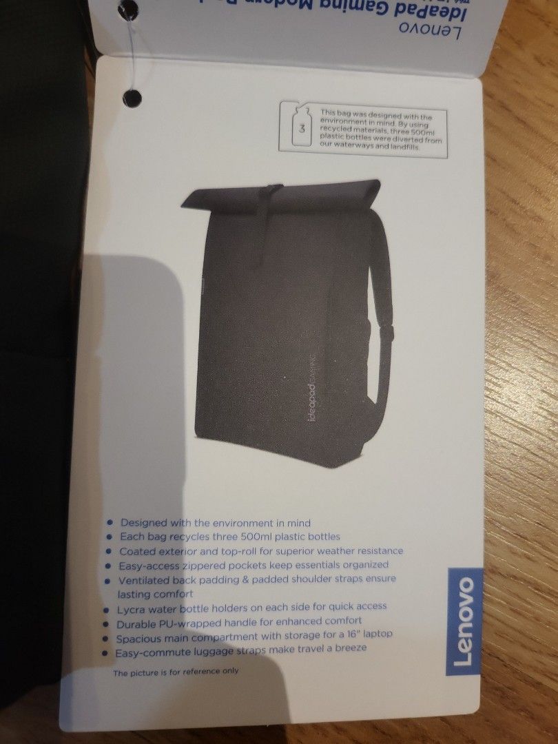 Ideapad gaming modern backpack, Computers & Tech, Parts & Accessories ...