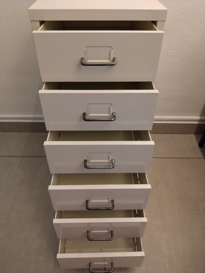 Ikea Helmer Drawer Unit on castors, Furniture & Home Living, Furniture ...