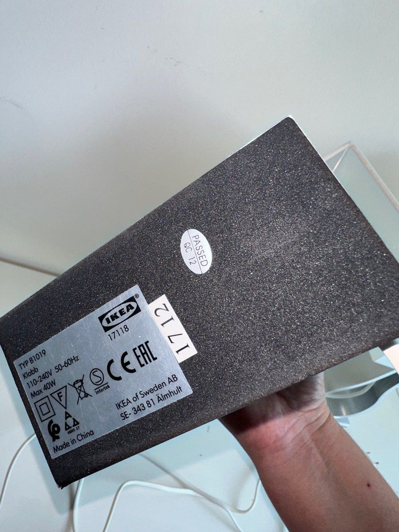 IKEA KLABB table lamps, Furniture & Home Living, Lighting & Fans ...