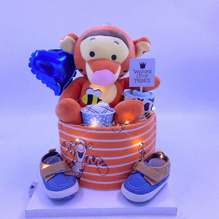 Instock! Tigger Diaper Cake, Babies & Kids, Bathing & Changing, Diapers ...