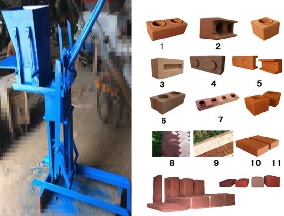 INTERLOCKING BRICK MAKING MACHINE, Commercial & Industrial ...