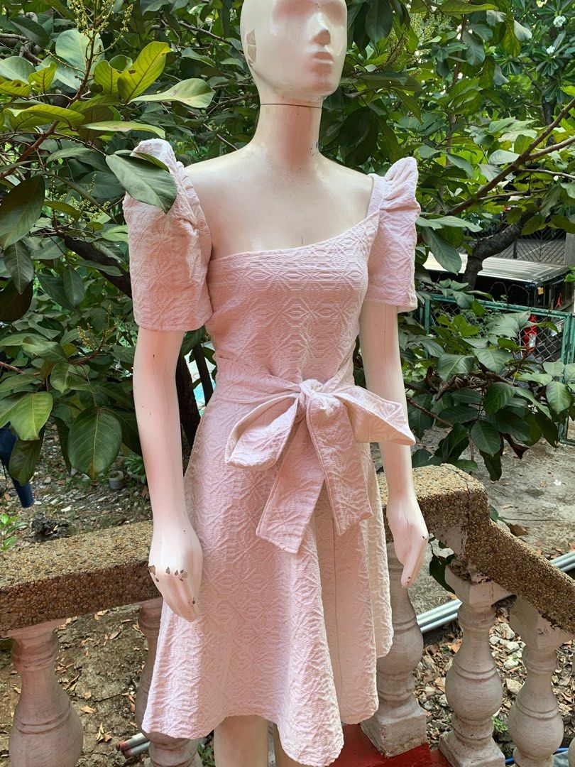 IVORY WHITE INABEL HANDWOVEN FILIPINIANA DRESS FOR RENT, Women's ...