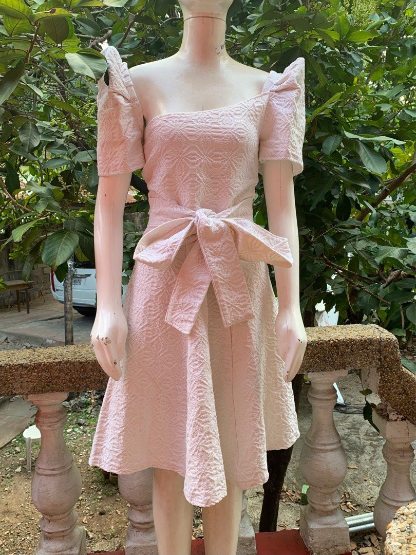 IVORY WHITE INABEL HANDWOVEN FILIPINIANA DRESS FOR RENT, Women's ...