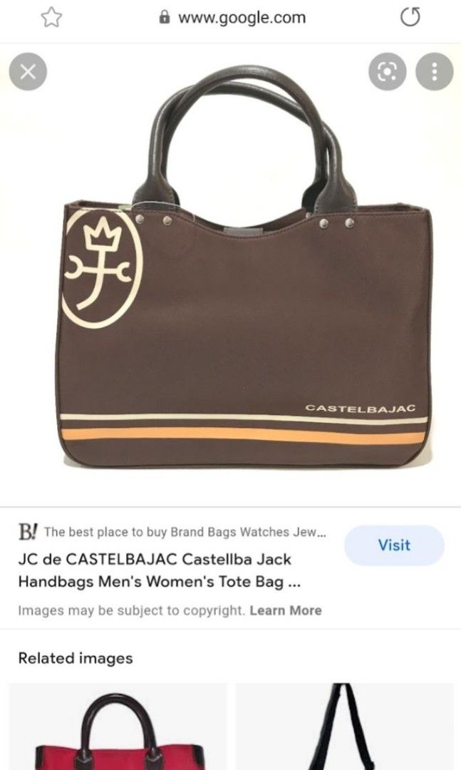 JC DE CASTELBAJAC Shoulder Bag, Women's Fashion, Bags & Wallets ...