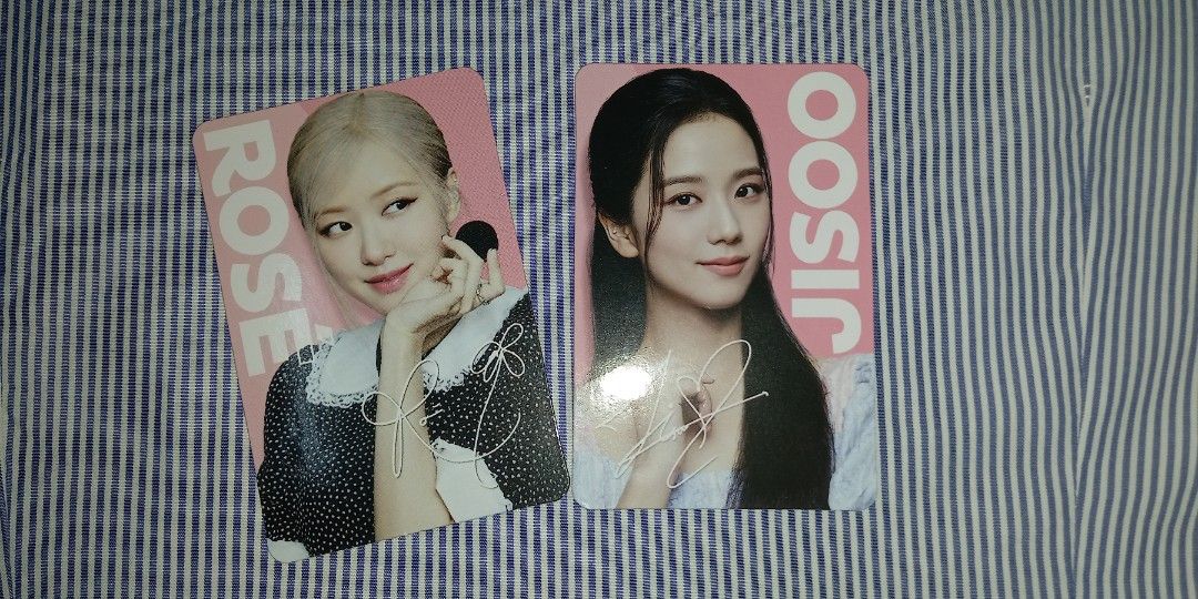 WTS LFB Jisoo & Rosé Blackpink Oreo Official Photocard [SET], Hobbies & Toys, Memorabilia ...