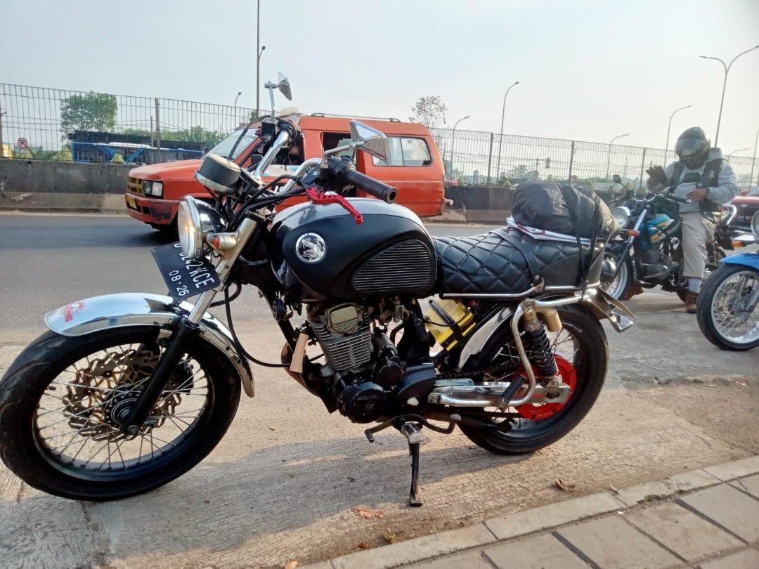 Jual Motor Honda Tiger modif CB, Motor di Carousell