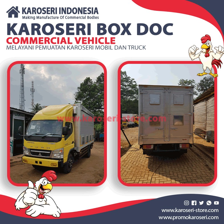 Jual Truk Box DOC - Angkutan Anak Ayam, Mobil & Motor, Mobil untuk Dijual di Carousell