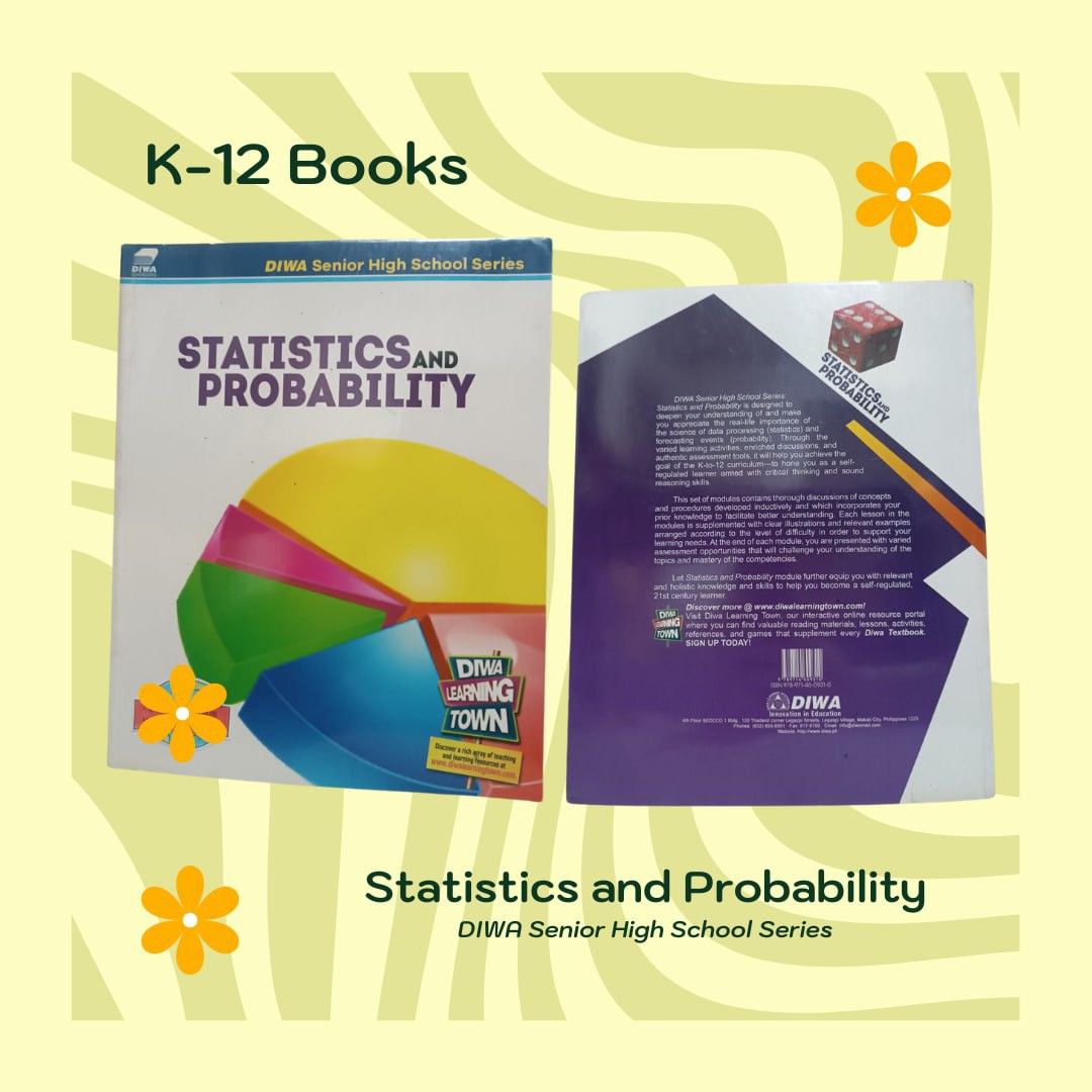 [K-12 Book] Grade 12 Statistics and Probability, Hobbies & Toys, Books ...