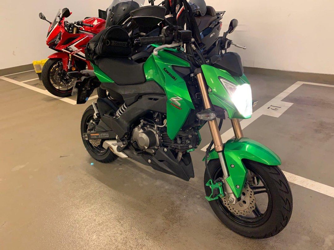 Kawasaki Z125 PRO 2016年 棍波, 電單車買賣 - Carousell