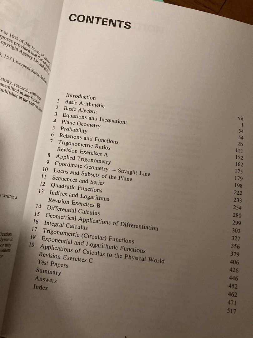 K.B.Fitzpatrick, New Senior Mathematics 2,3,4 units full set, 興趣及遊戲, 書本 ...