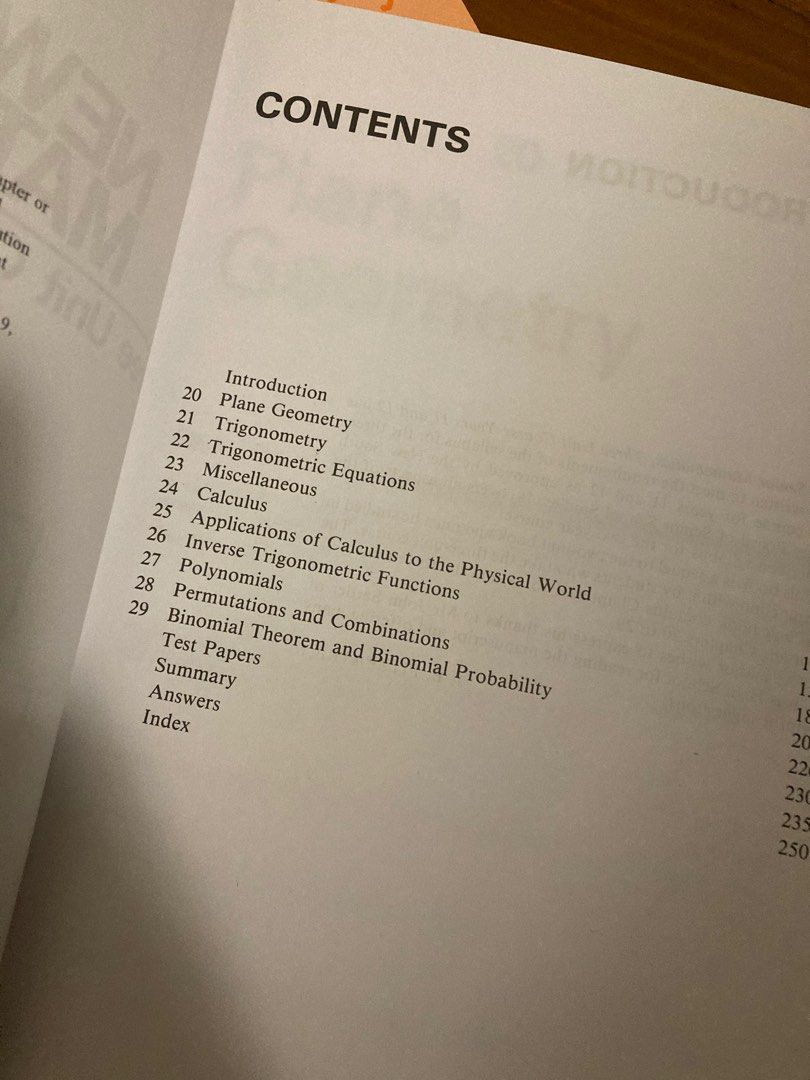 K.B.Fitzpatrick, New Senior Mathematics 2,3,4 units full set, 興趣及遊戲, 書本 ...