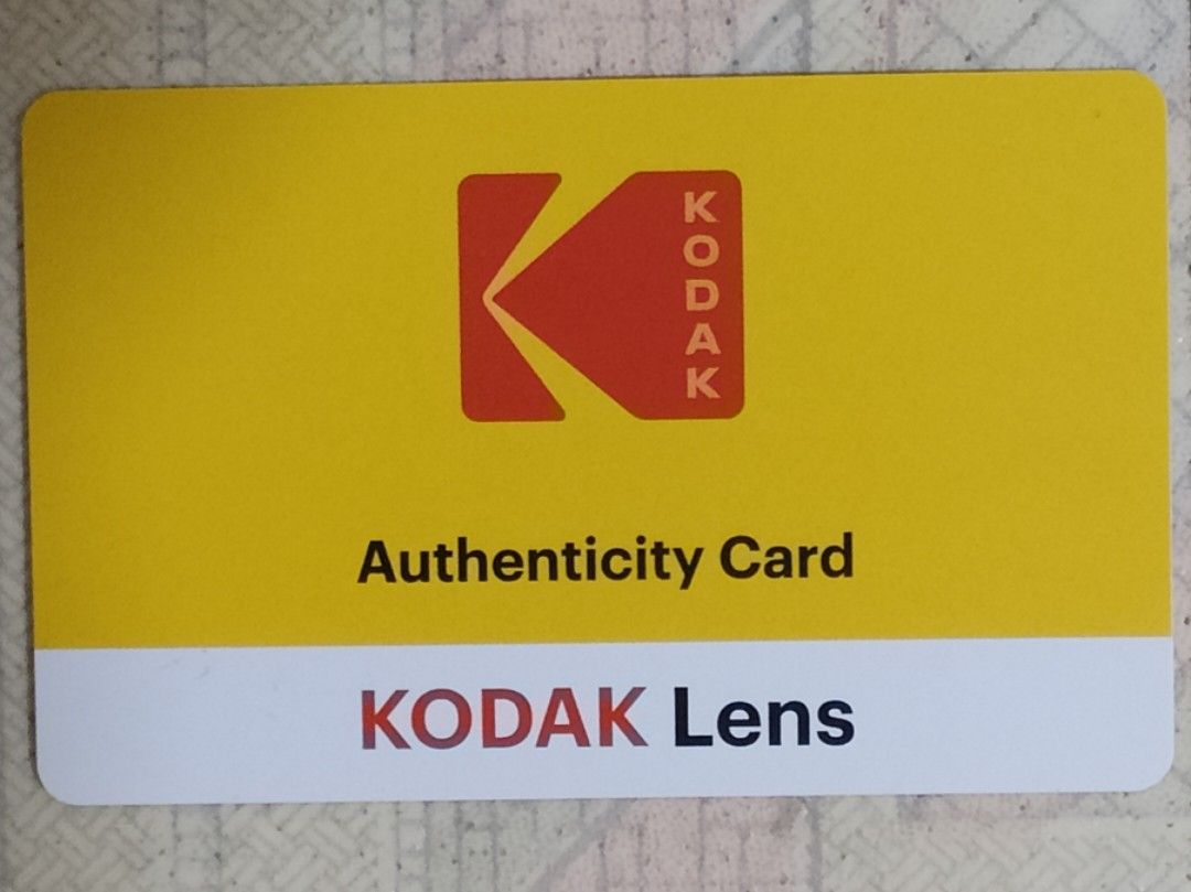 Kodak Lens wipe (for eyeglasses including Authenticity Card), Photography, Lens & Kits on Carousell