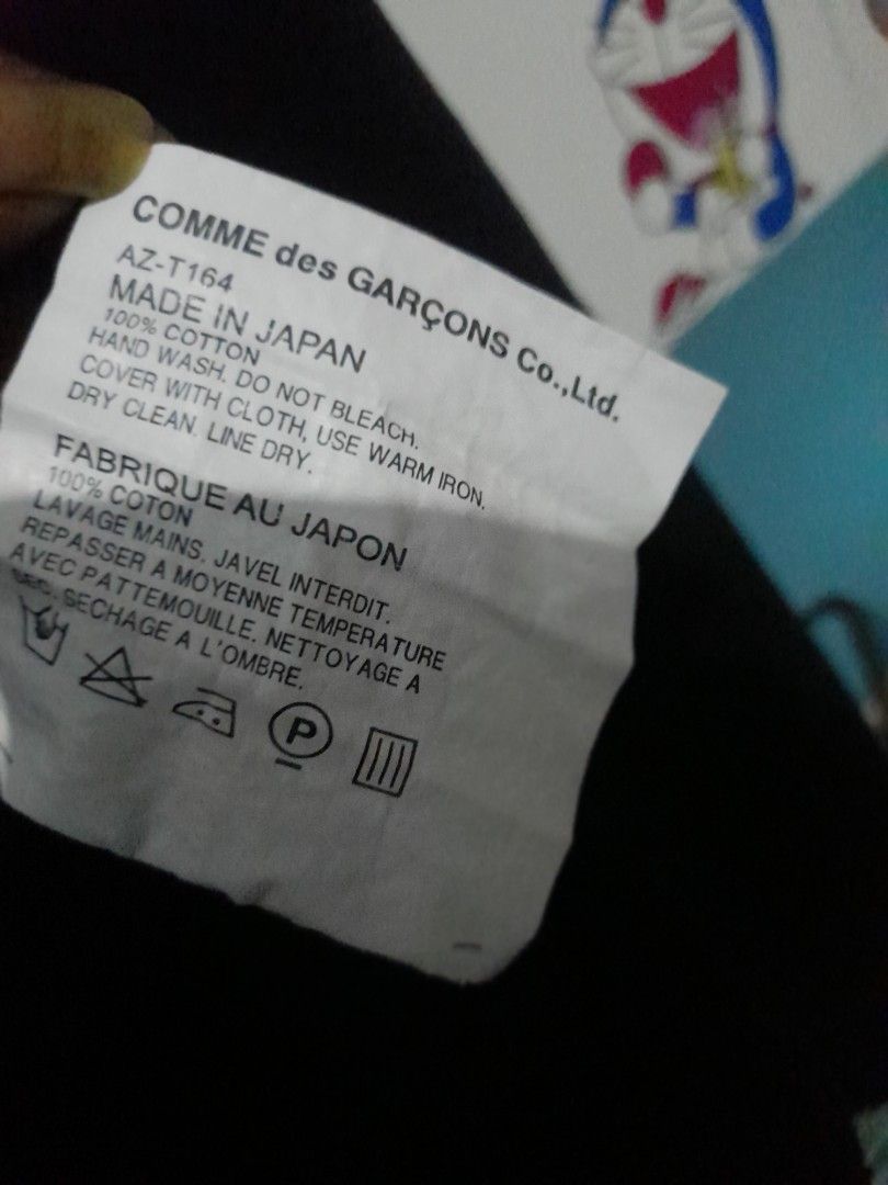KRUWNICK COMMY des GARCONS.CO SIZE L, Fesyen Pria, Pakaian , Atasan di Carousell