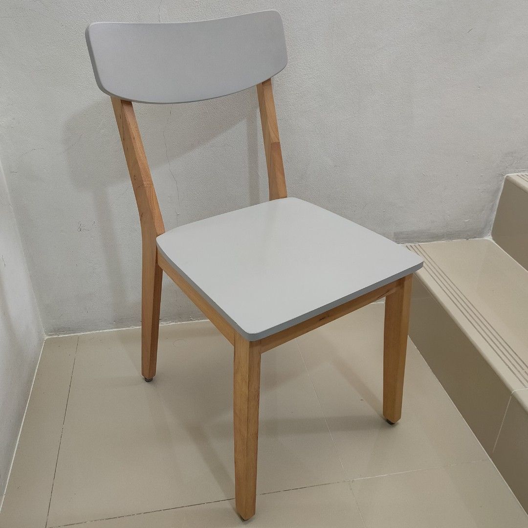 Kursi Minimalis Kursi Kayu Modern Informa, Perabotan Rumah di Carousell