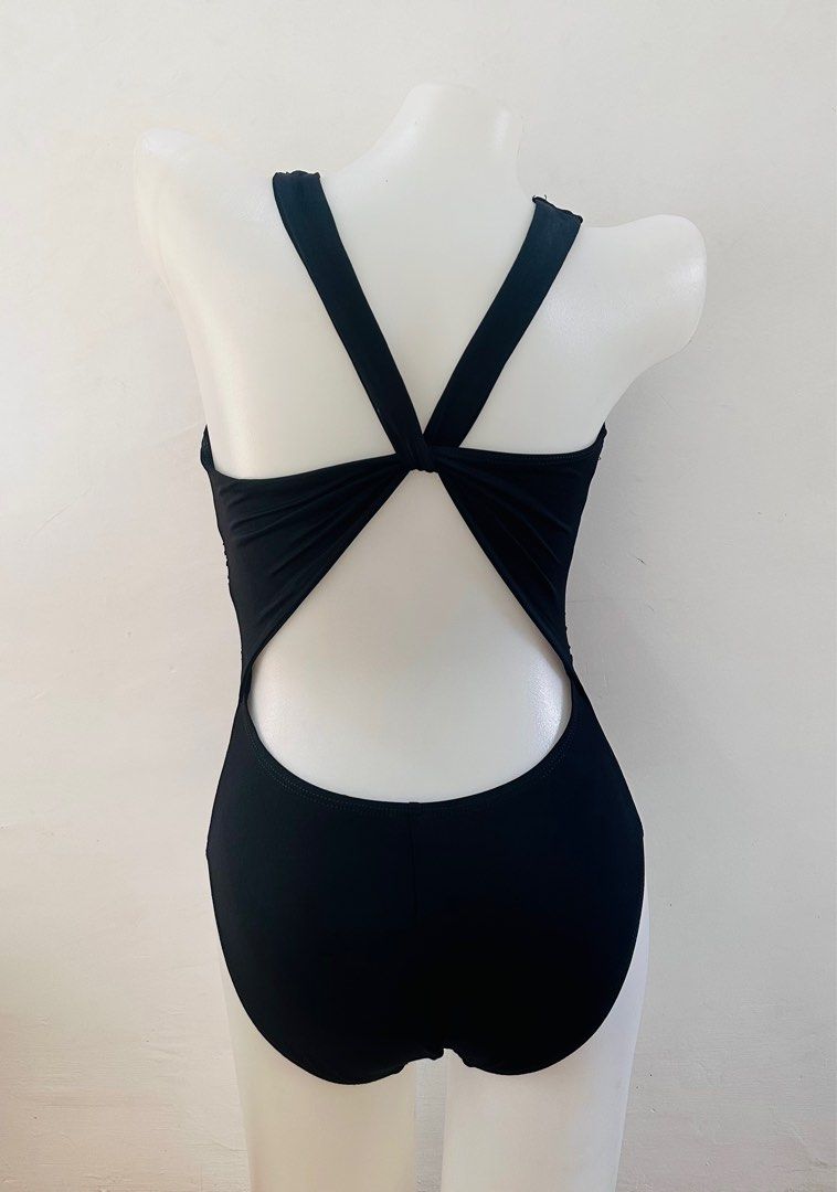 La Blanca Sheer And Present High Neck Mio One Piece Womens Fashion