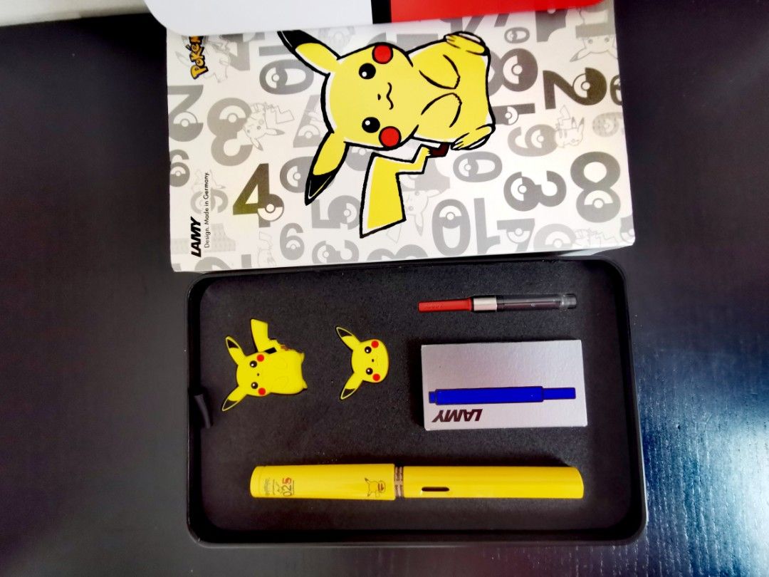 LAMY safari Pokemon SG Limited Edition VT-GP-5336 Fountain Pen Brand ...