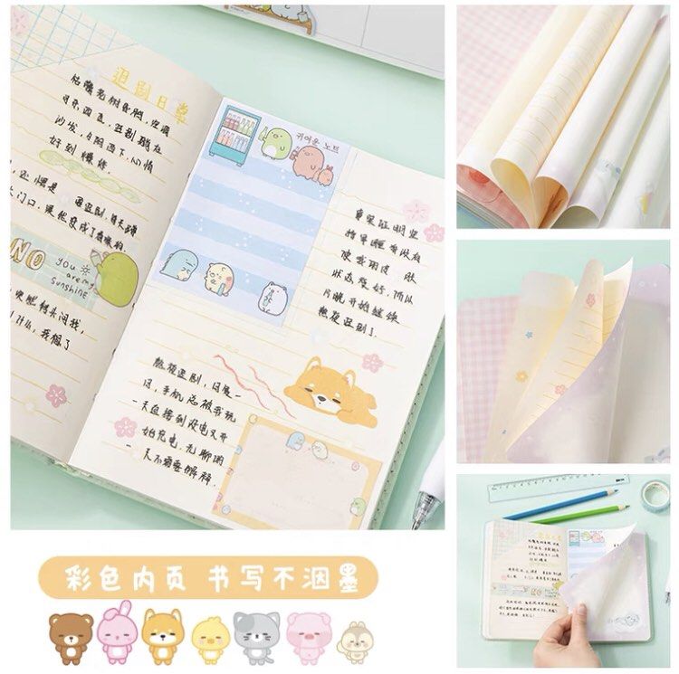 Lazy Shiba squishy notebook with mechanical pencil, Hobbies & Toys ...