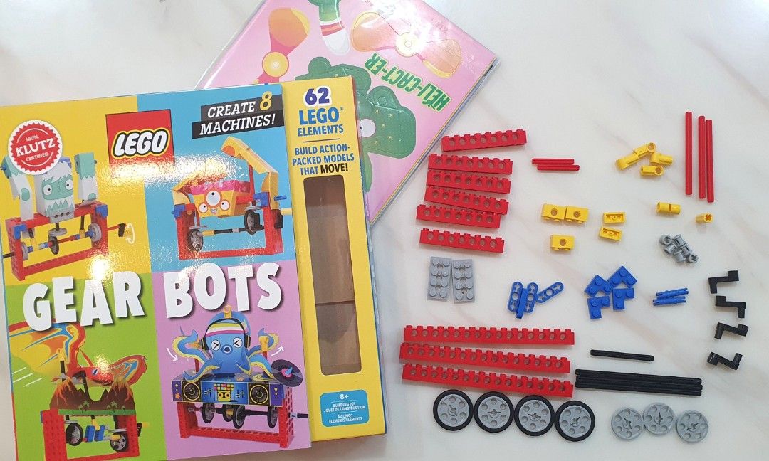 Lego Gear Bots, Hobbies & Toys, Toys & Games on Carousell