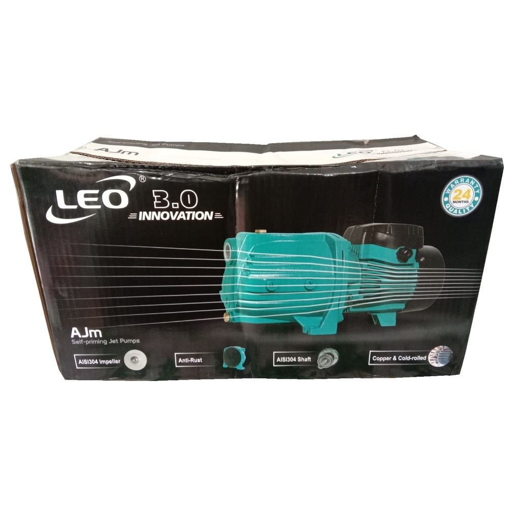LEO Jet pump Shallow Well CI Head 3/4HP (LOAJM60), Commercial ...