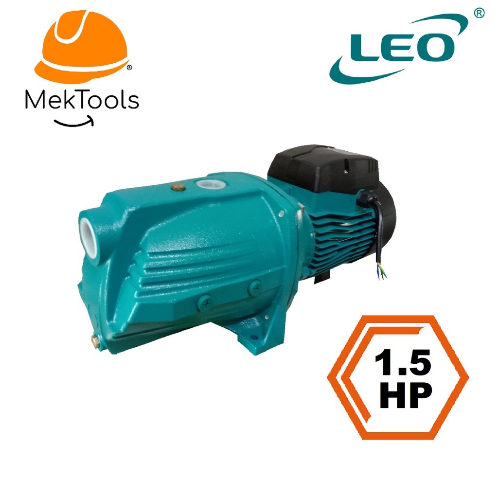 LEO Jet Pump Shallow Well CI Head 1.5HP (LOAJM110), Commercial ...