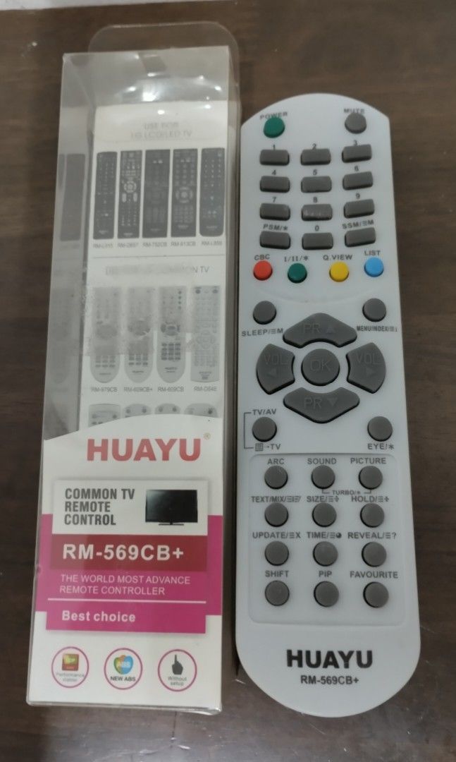 LG Remote Control Untuk Model- CRT TV (LG TV Kotak Lama), TV & Home ...