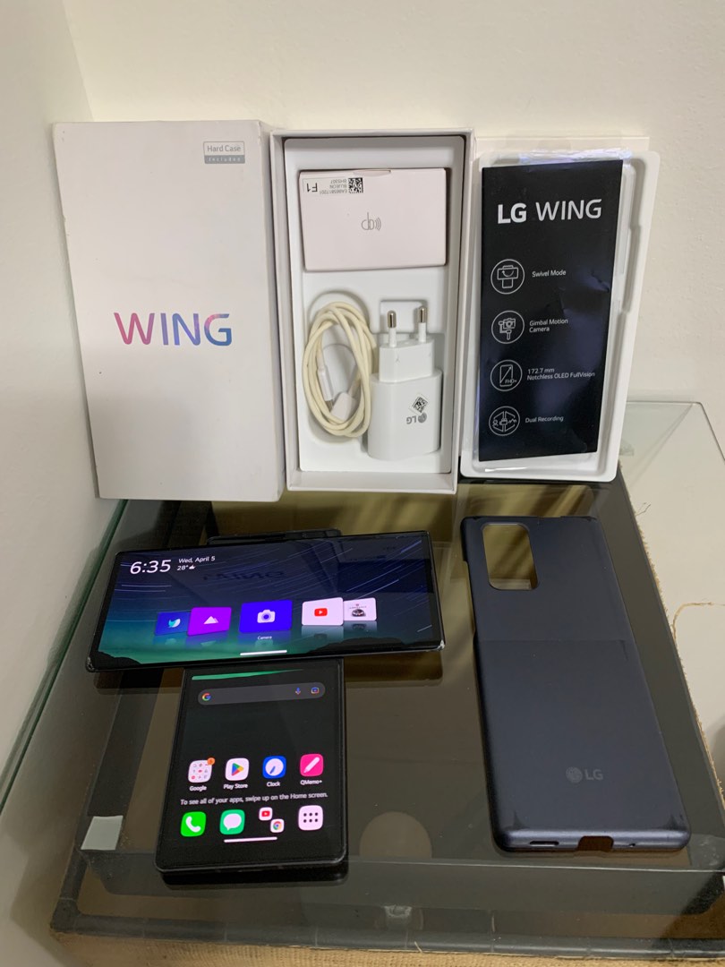 LG Wing 5G 128gb 8gb ram small defect *FINAL PRICE*, Mobile Phones ...