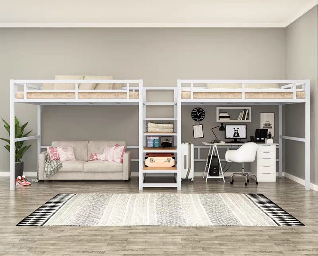 Loft bed customize/single /super single loft bed customize, Furniture ...