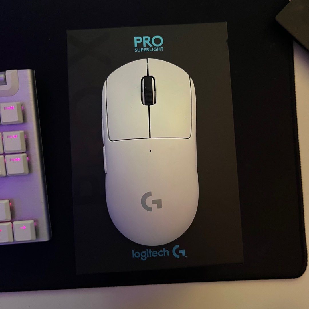 Logitech G Pro X Superlight White, Computers & Tech, Parts ...
