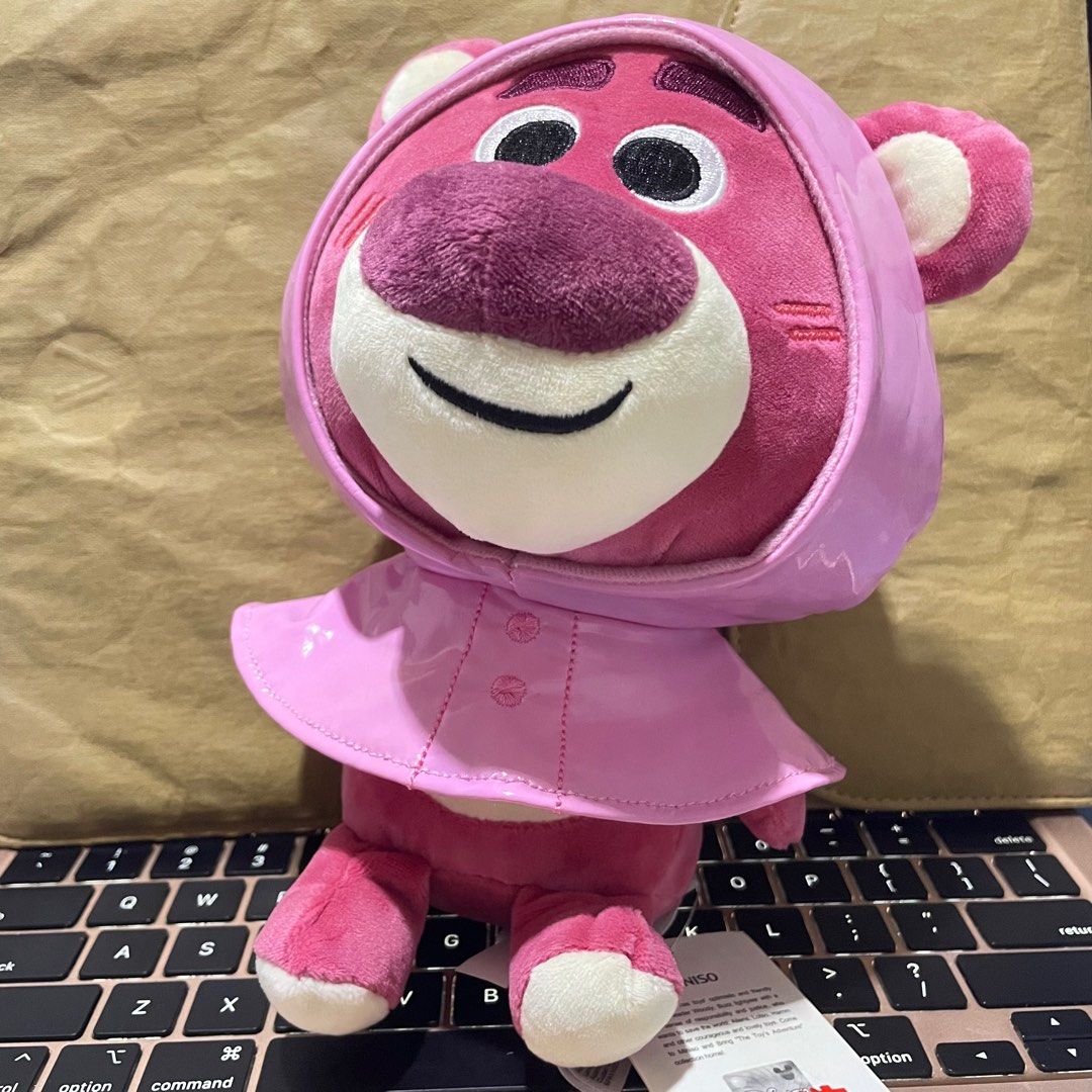 Lotso raincoat plush toy, Hobbies & Toys, Toys & Games on Carousell