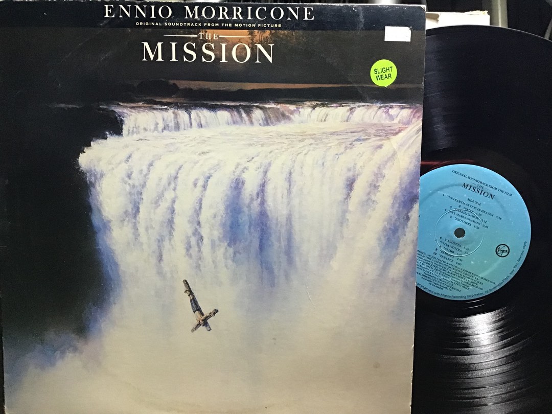 LP The Mission OST - Ennio Morricone OOP VINYL RECORD Anubis Piring ...