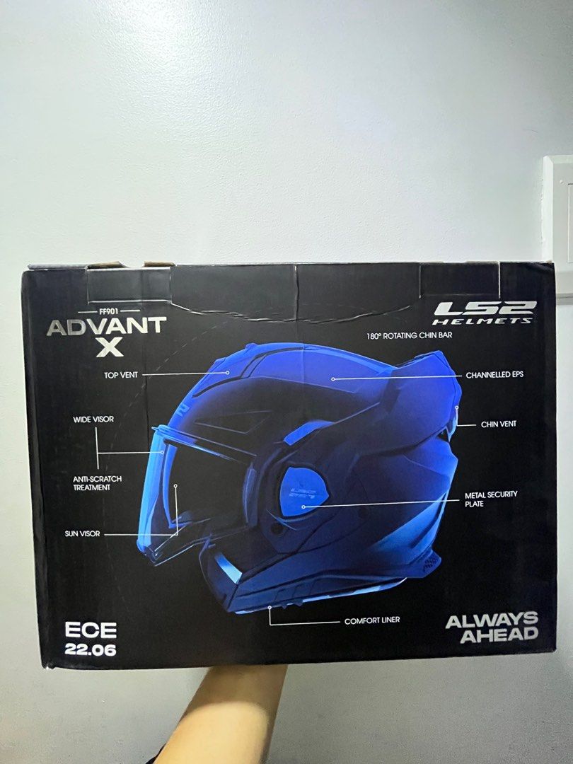 Ls2 Valiant X Advant On Carousell