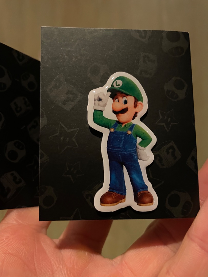 Luigi Pin - the super mario bros movie, Hobbies & Toys, Memorabilia ...