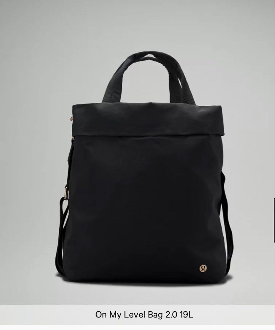 Lululemon On My Level Bag 2.0 19L, Women's Fashion, Bags & Wallets ...