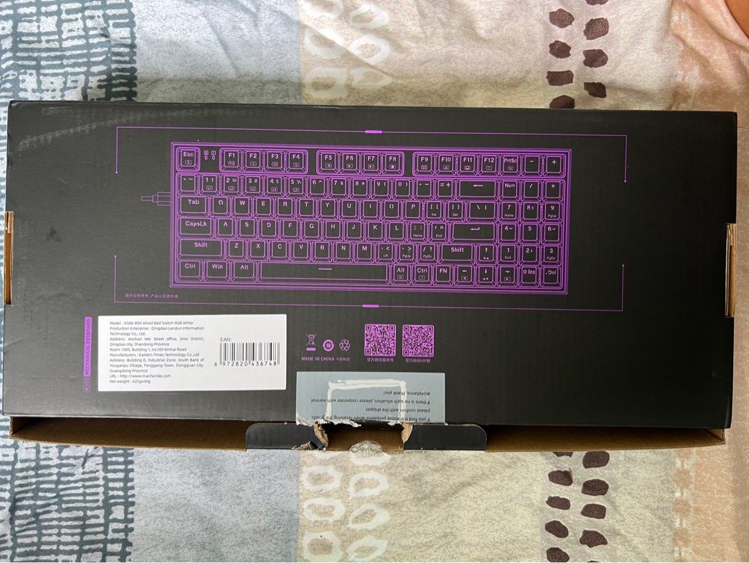 Machenike K500 Mechanical Keyboard (RGB backlit), Computers & Tech ...