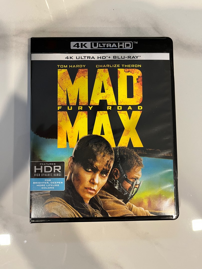 Mad Max Fury Road 4K + HD Blu Ray (All region), Hobbies & Toys, Music & Media, CDs & DVDs on ...