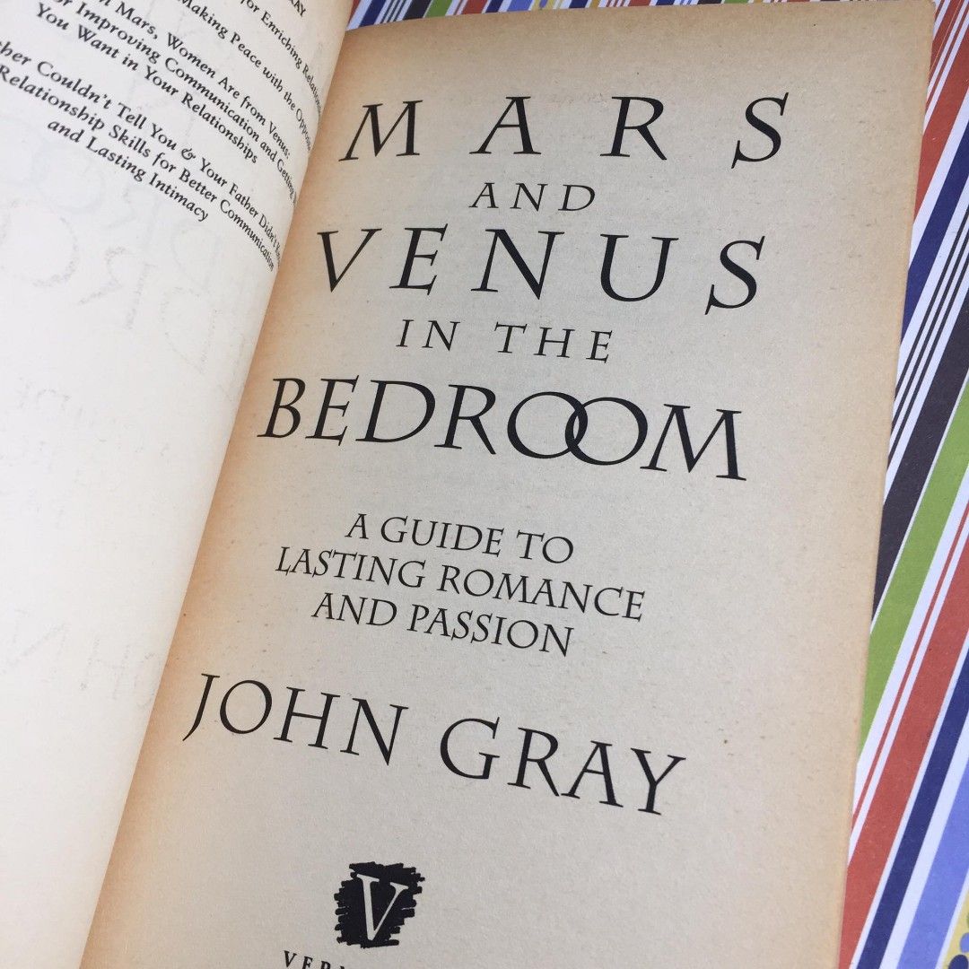 Mars and Venus in the Bedroom by John Gray, Hobbies & Toys, Books & Magazines, Fiction & Non ...