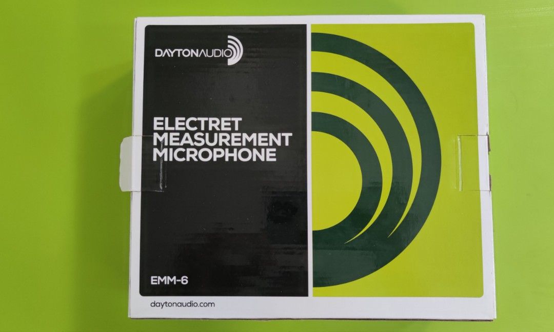Daytonaudio EMM-6 Electret Measurement Microphone , Audio, Microphones on Carousell